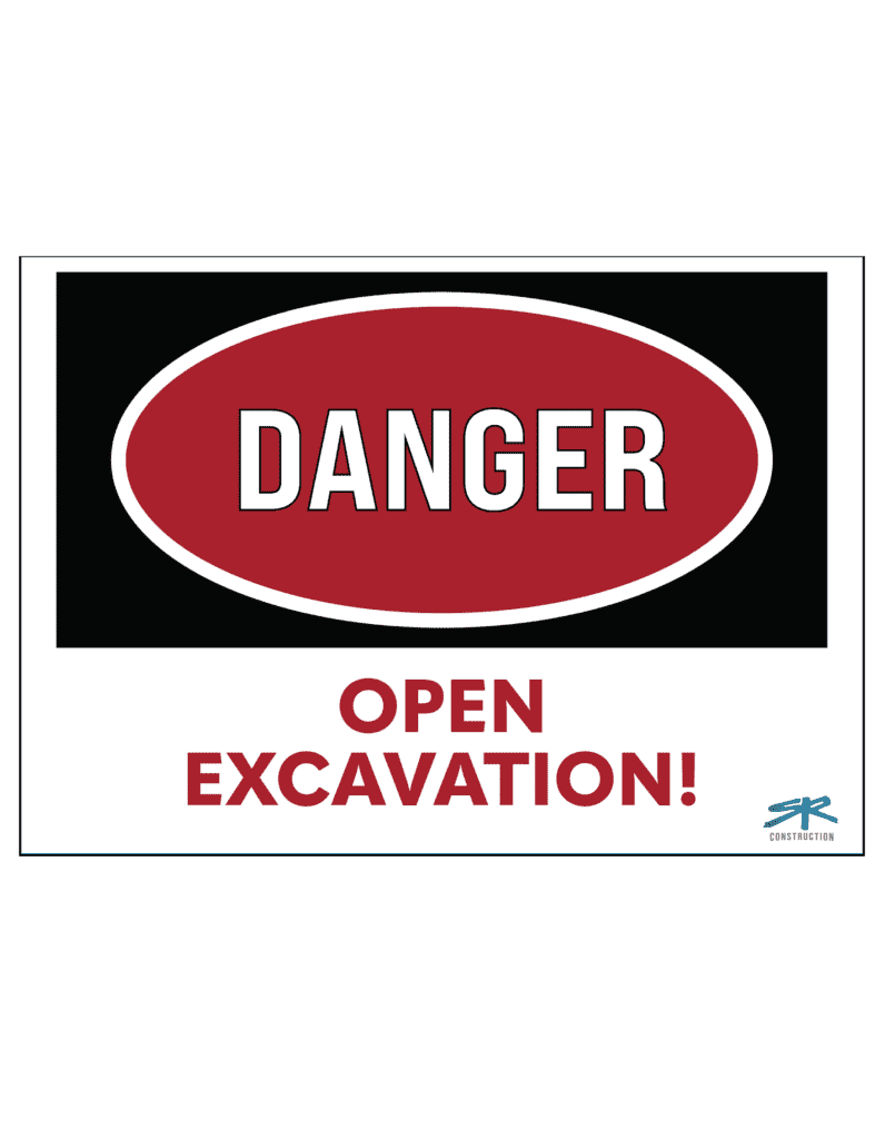 Warning Open Excavation - ACS
