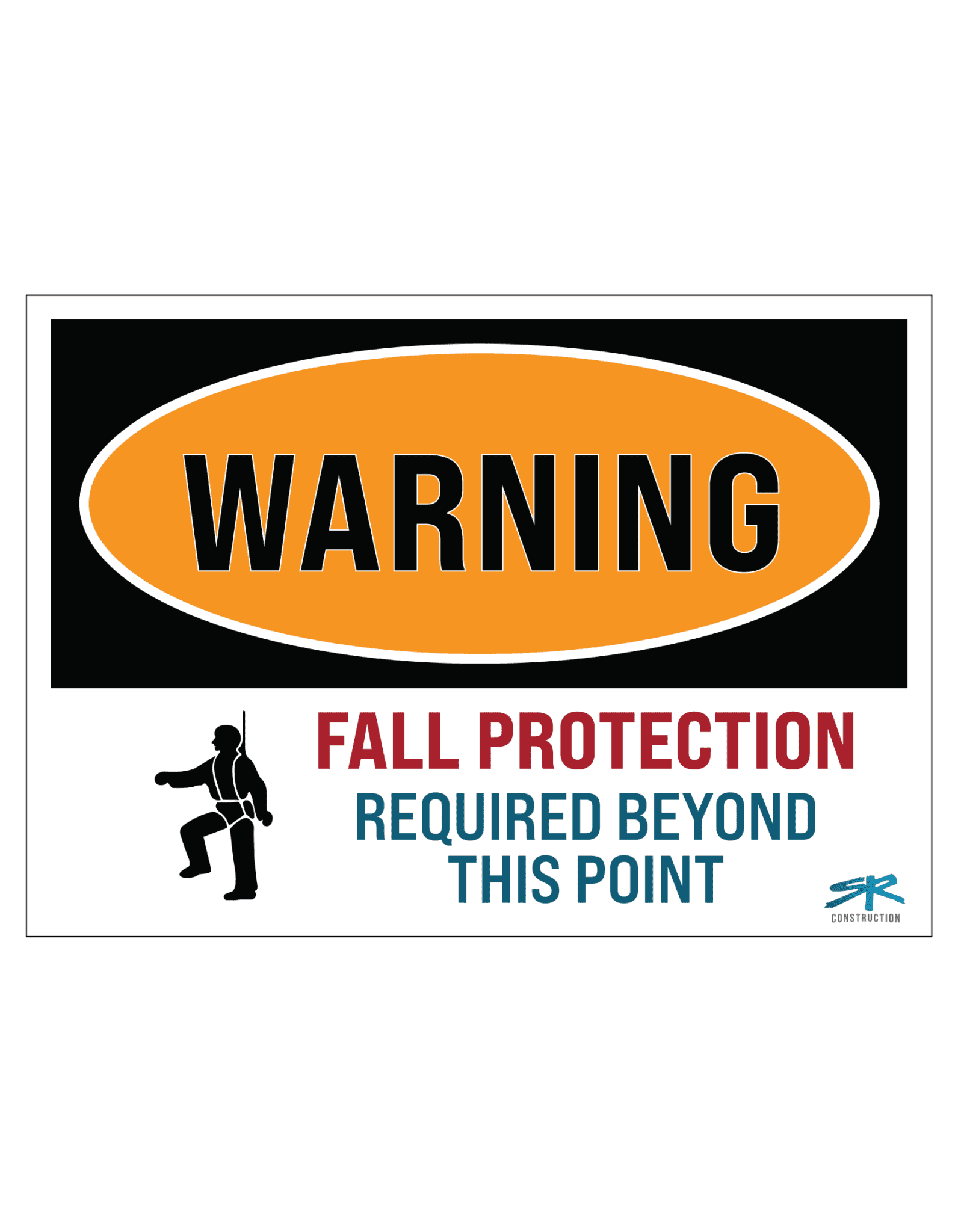 Warning (Fall Protection) - ACS